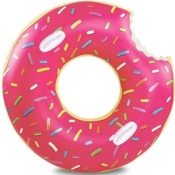 Unbranded | Other | Large 47 Inflatable Pink Pool Donut | Poshmark